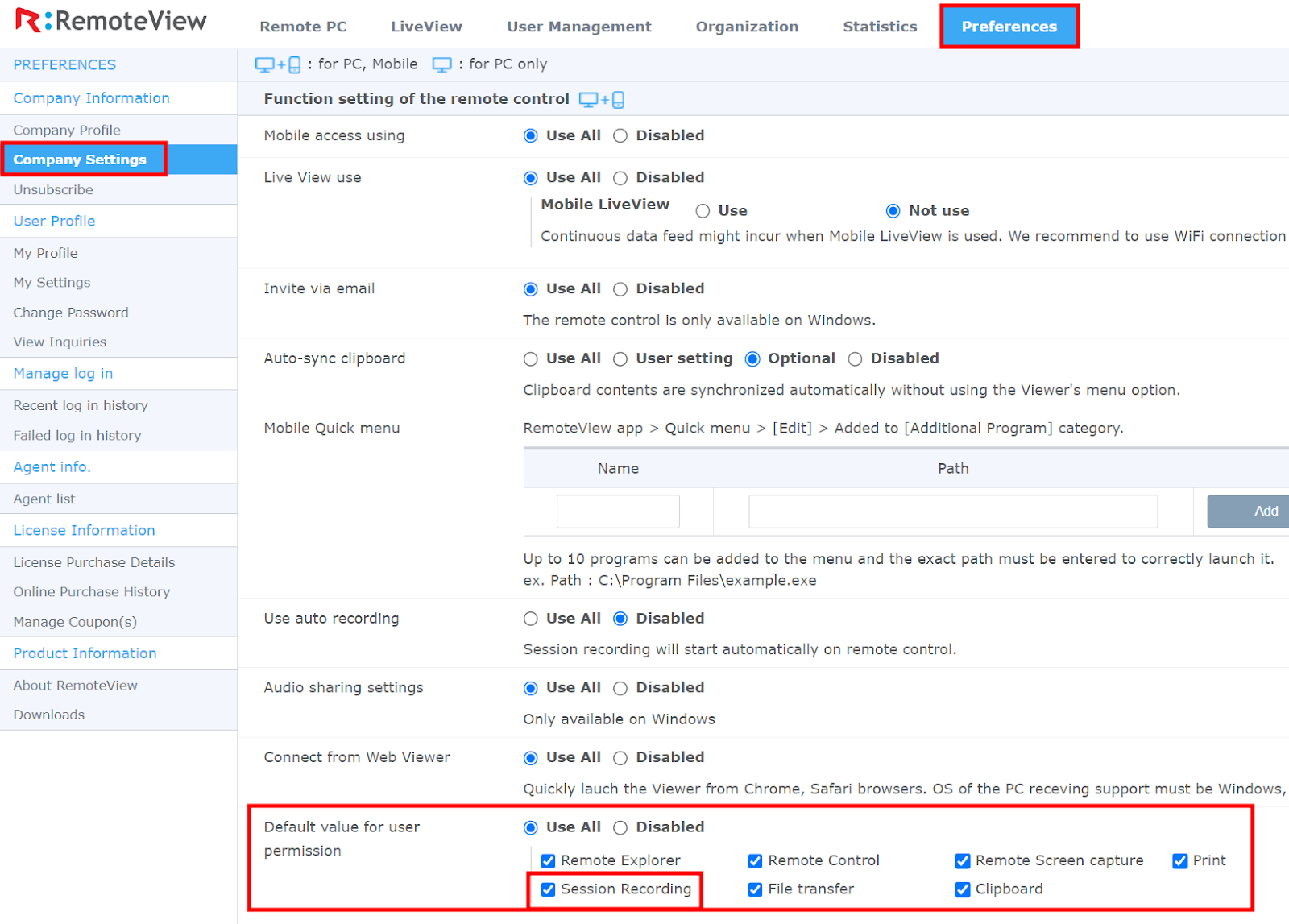 How to Set Up & Use Auto Recording (Windows) – RemoteView Help Center