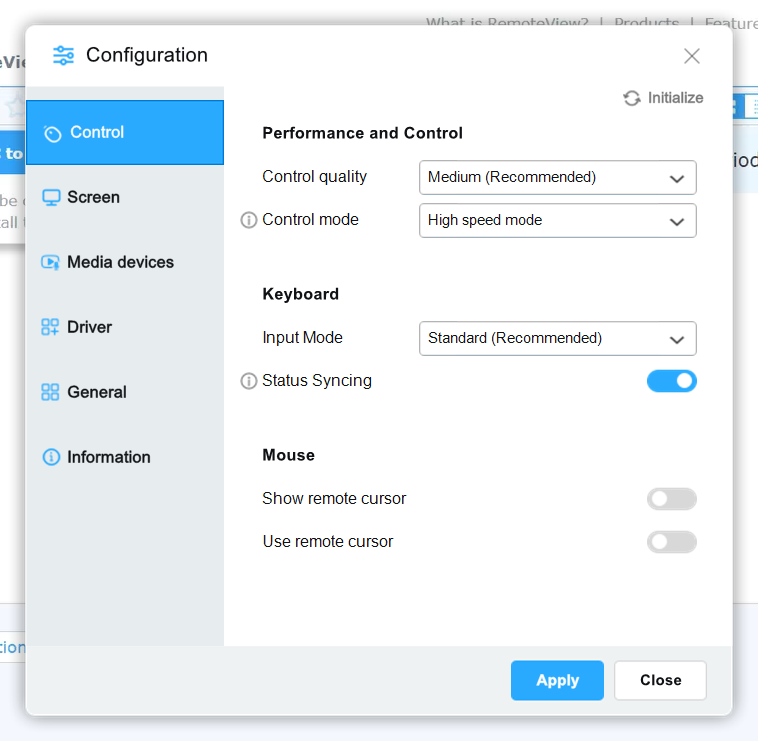 How to Configure Remote Control – RemoteView Help Center